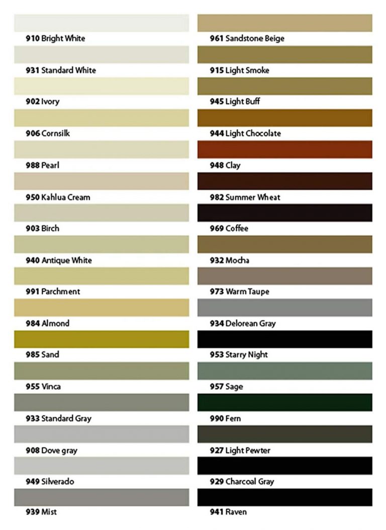 Info Color Charts Grout Shield Grout Restoration System Grout Cleaner Info Color Charts Grout Shield Grout Restoration System Grout Cleaner